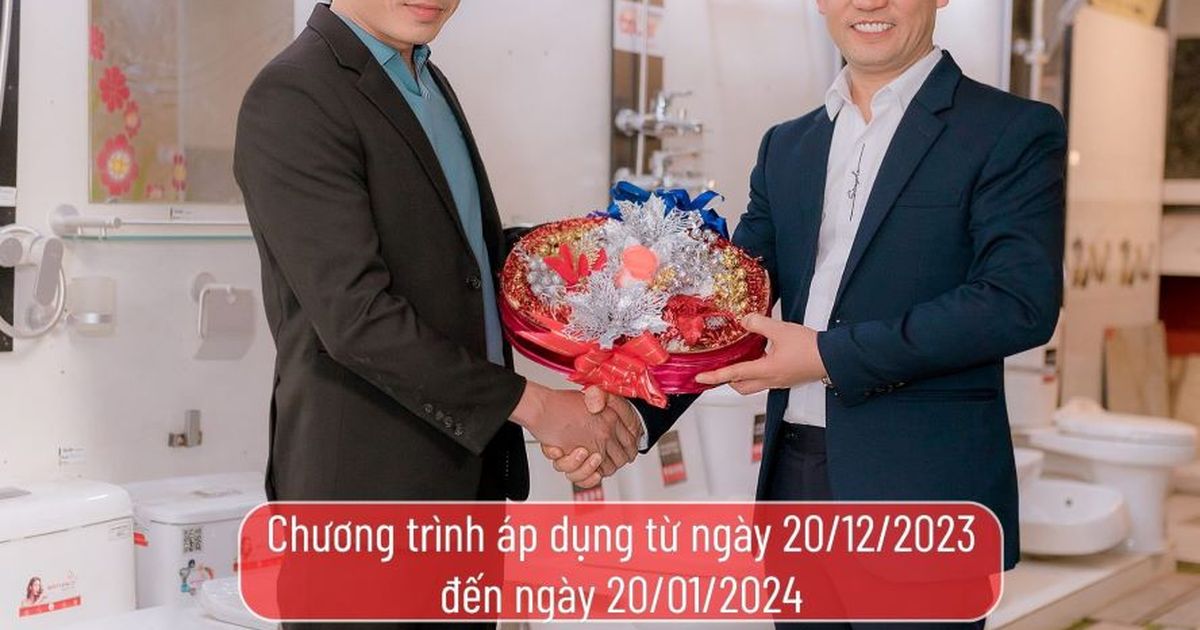 Doanh nhân Đỗ Văn Sáu nhân dịp năm mới 2024 thiết bị vệ sinh Sathaco ...